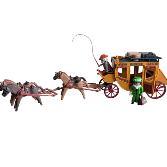 Playmobil | Toys | Playmobil 383 Western Express Stagecoach 994 ...